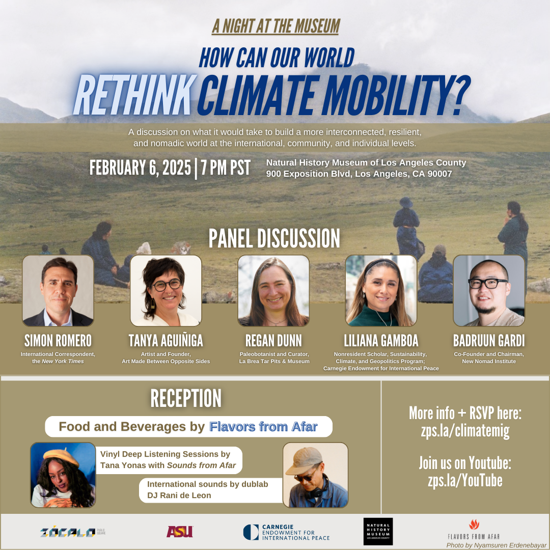 How Can Our World Rethink Climate Mobility? | Natural History Museum